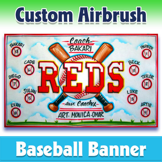 Airbrush Reds Banners – Fresh Air Shirts